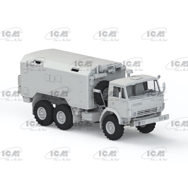 ICM 35004 1/35 Kamaz-4310 Ukrainian Military Box Truck – Metro Hobbies