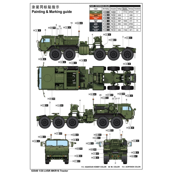 I Love Kit 1/35 LVSR MKR16 Tractor Plastic Model Kit – Metro Hobbies