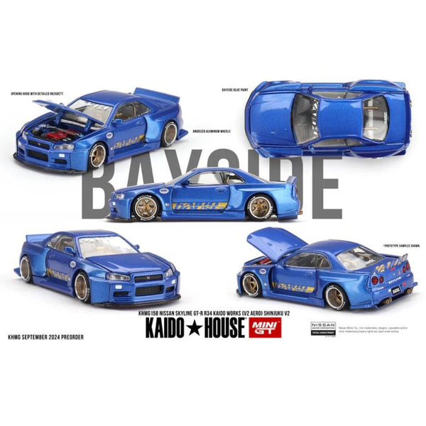 Kaido House Nissan Skyline GT-R (R34) Kaido Works (V2 Aero) SHINJUKU V ...