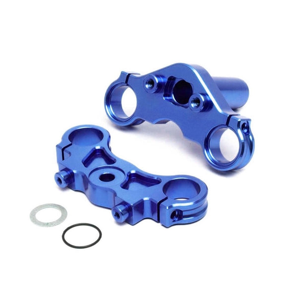 Losi 364003 ProMoto-MX Aluminium Triple Clamp Set Blue – Metro Hobbies