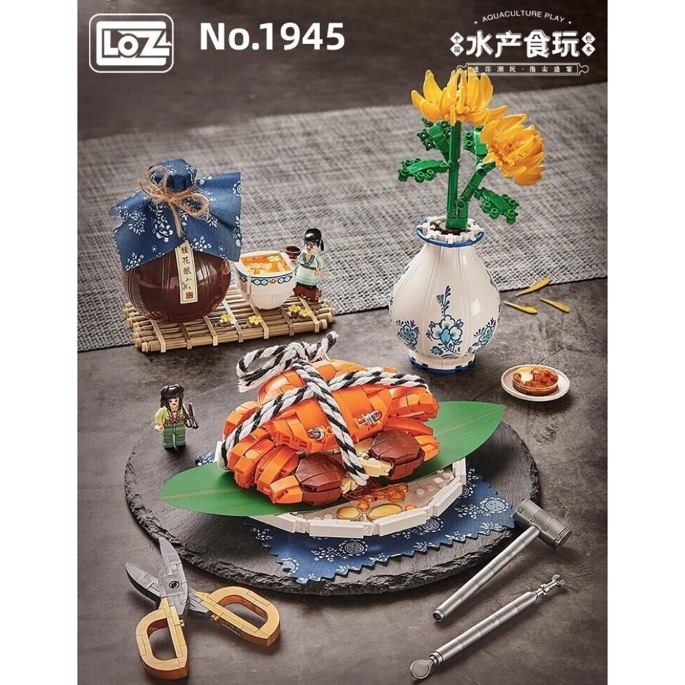 Loz 1945 Food Hairy Crab – Metro Hobbies