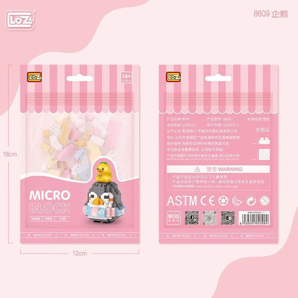 Loz 8609 Micro Block Bag Penguin – Metro Hobbies