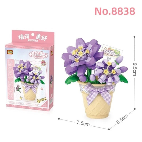 Loz 8838 Micro Block Potted Delphinium – Metro Hobbies