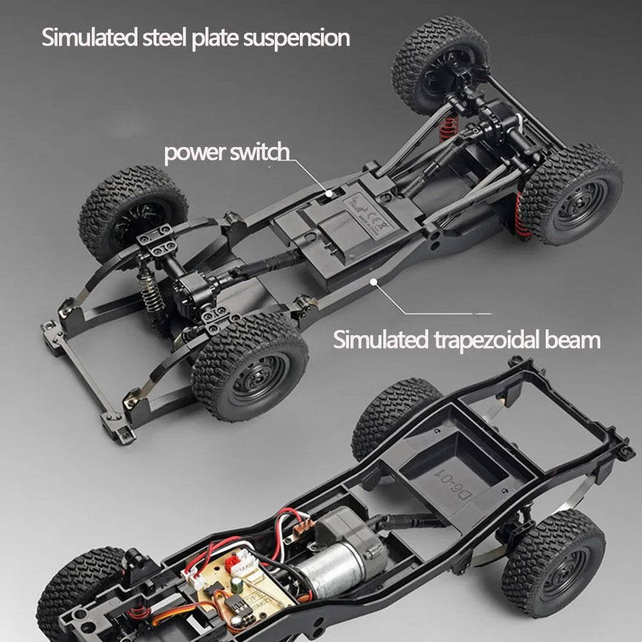 MN Model 1/12 Toyota LC79 4WD RC Crawler RTR (Yellow) – Metro Hobbies