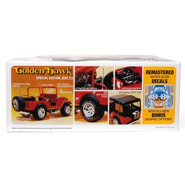 MPC 986 1/25 1981 Jeep CJ5 Golden Hawk – Metro Hobbies