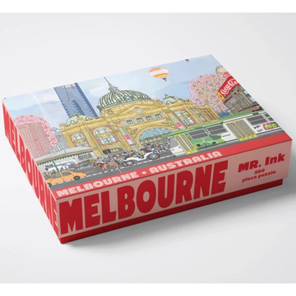 Mr. Ink Melbourne 500pc Jigsaw Puzzle – Metro Hobbies