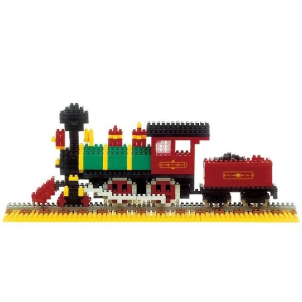 Nanoblock NBA-007 Steam Locomotive 4-4-0 – Metro Hobbies