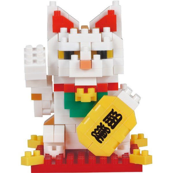 Nanoblock NBC-331 Maneki Neko – Metro Hobbies