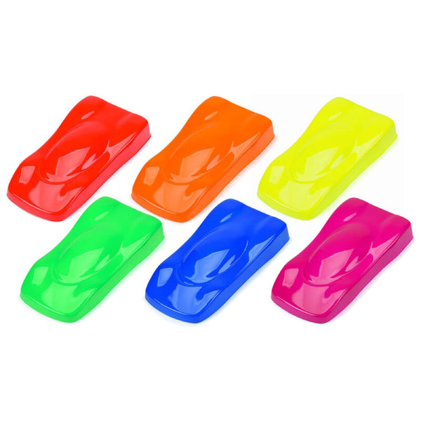 Proline PRO632303 RC Body Paint Fluorescent Colour Set 6pcs – Metro Hobbies