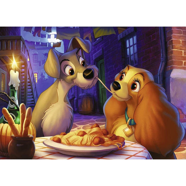 Ravensburger 00003-7 Disney Lady and Tramp Moments 1000pc Jigsaw Puzzl ...