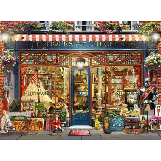 Ravensburger 00522-3 Antiques and Curiosities Jigsaw 500pc Jigsaw Puzz ...