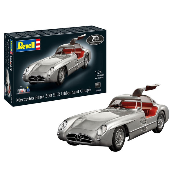 Revell 05633 1/24 1955 Mercedes-Benz 300 SLR Uhlenhaut Coupe – Metro ...