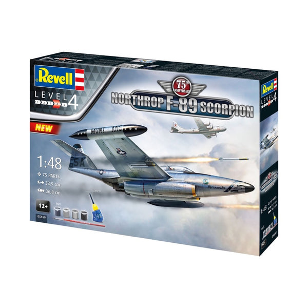 Revell 05650 1/48 75th Anniversary Northrop F-89 Scorpion – Metro Hobbies
