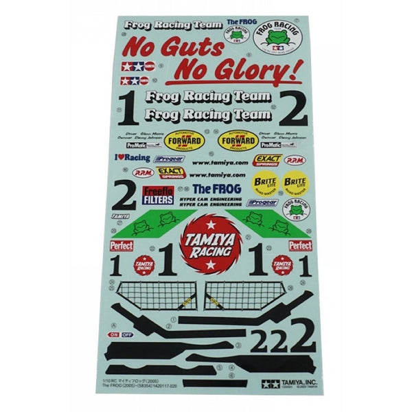 Tamiya S19400373 Rc Sticker for Frog – Metro Hobbies