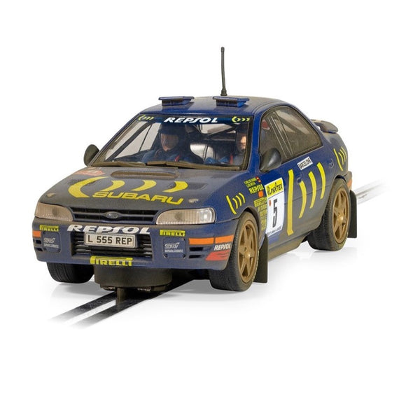 Scalextric C4555 Subaru Impreza WRX 1995 Monte Carlo Rally Carlos Sain ...