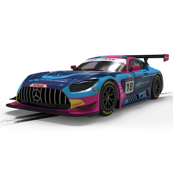 Scalextric C4623 Mercedes AMG GT3 Slot Car - British GT 2024 - 2Seas M ...