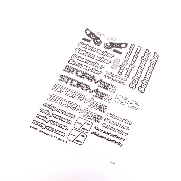 Schumacher U8591 Storm ST Decals – Metro Hobbies