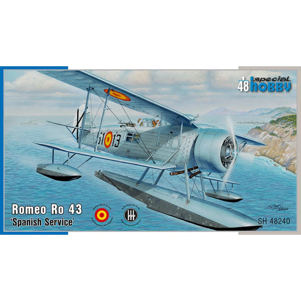 Special Hobby 48240 1/48 Romeo Ro 43 ‘Spanish Service – Metro Hobbies