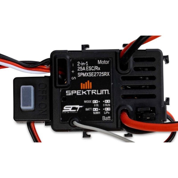 Spektrum SPMXSE2725RX 25A ESC and SLT RX with IC2 Connector suit 1/18 ...