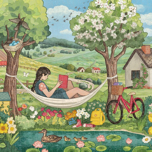 Reverie Spring Reading 1000pc Jigsaw Puzzle – Metro Hobbies