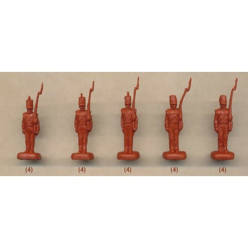 Strelets 297 1/72 Napoleonic British Light Infantry Standing Shoulder ...