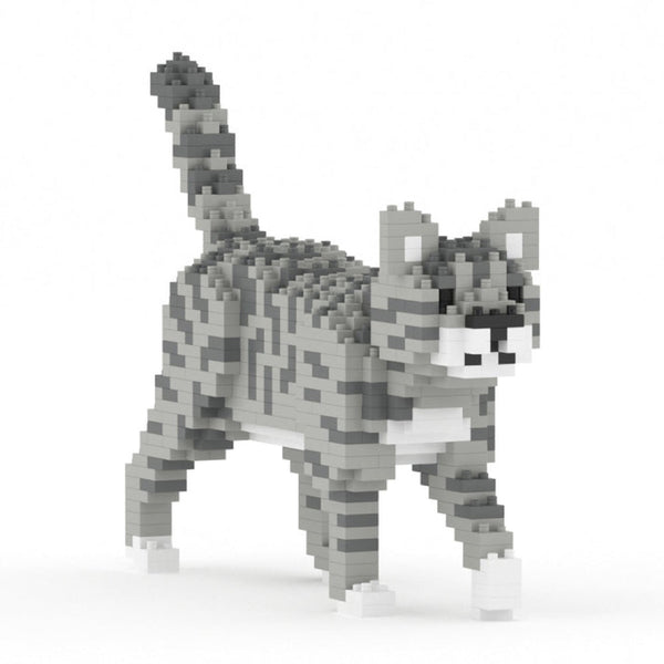 Jekca ST19CM04 Grey Tabby Cat Mini 01S – Metro Hobbies