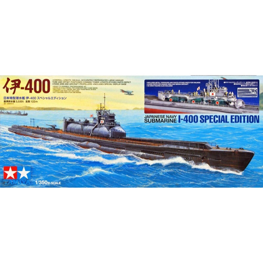 Tamiya 25426 1/350 Japanese Navy Submarine I-400 Special Edition ...