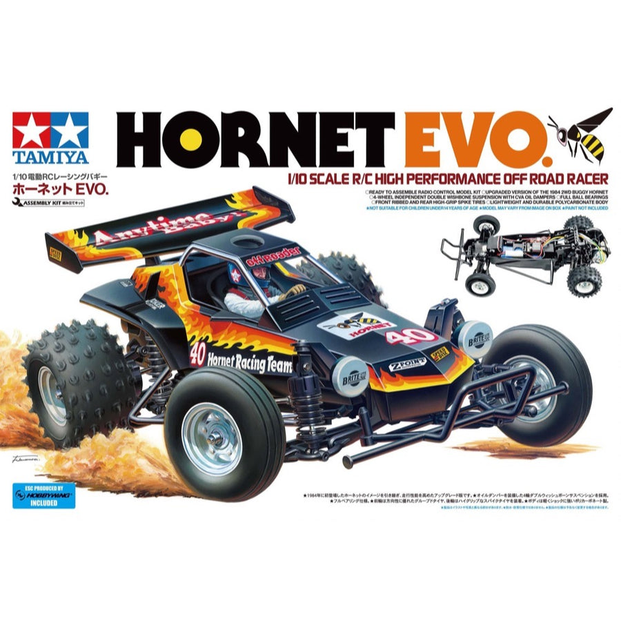 Tamiya Hornet Evo 2024 1/10 Off-Road RC Kit 58742 – Metro Hobbies