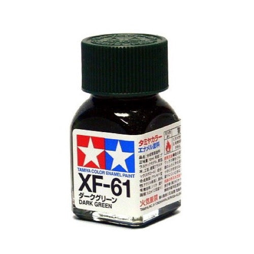 Tamiya 80361 Enamel Paint XF-61 Flat Dark Green 10ml – Metro Hobbies
