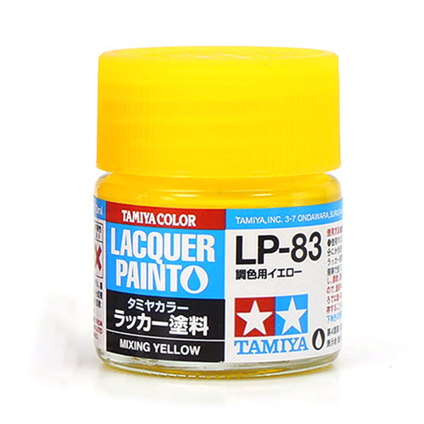 Tamiya 82183 Lacquer Paint LP-83 Mixing Yellow 10ml – Metro Hobbies