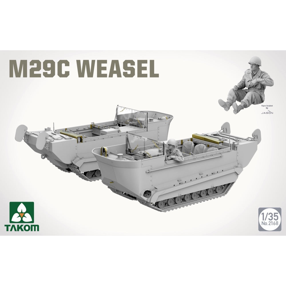 Takom 2168 1/35 M29C Weasel – Metro Hobbies