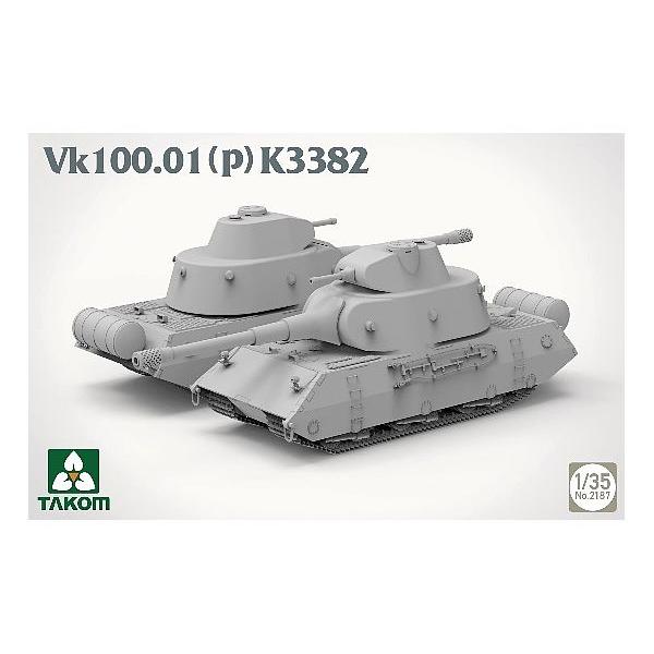 Takom 2187 1/35 German VK 100.01 (P) K3382 – Metro Hobbies
