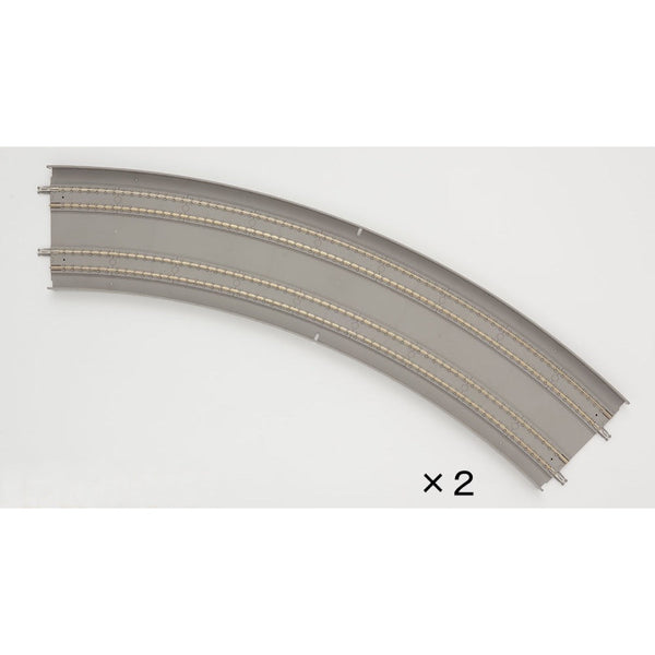 Tomix 1168 N Curved Double Slab Track 18-5/16" 465mm & 16-7/8" 428mm R ...