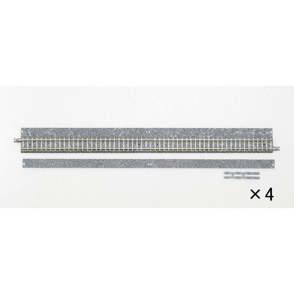 Tomix 1767 N Straight Wide PC Track w/ Detachable Sides 11" 280mm (4 ...