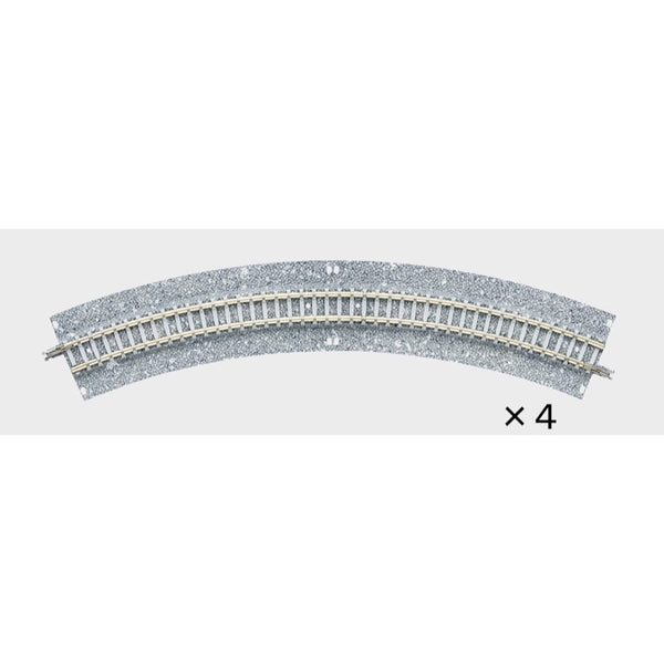 Tomix 1771 N Curve Wide PC Track 11" 280mm Radius 45° (4) – Metro Hobbies