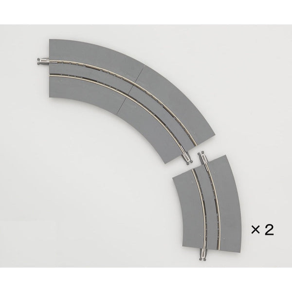 Tomix 1795 N Tram Super Mini Curve Track 4-1/16" 103mm 2 each of 30 ...