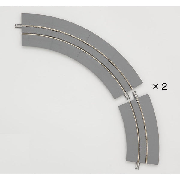 Tomix 1796 N Tram Mini Curve Track 5-1/2" 140mm 2 each of 30 & 60 ...