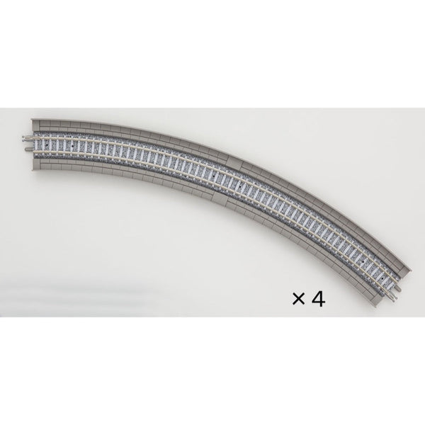 Tomix 1874 N Overhead Viaduct Curve Track 13-15/16" Radius 45°(4 ...