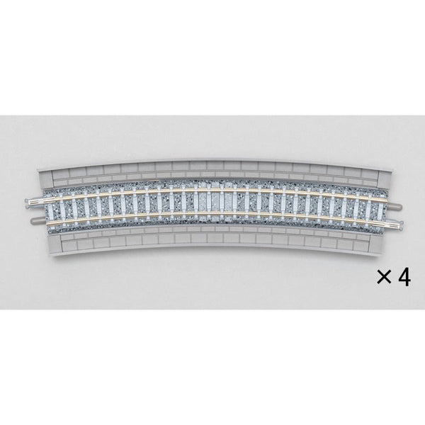 Tomix 1876 N Overhead Curve PC Tracks 541mm 15d set of 4 – Metro Hobbies