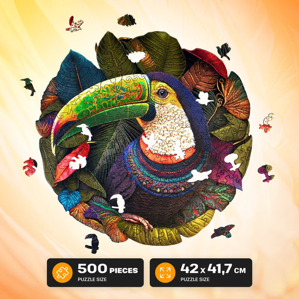 Escape Welt Toucan 500pc Wooden Jigsaw Puzzle – Metro Hobbies