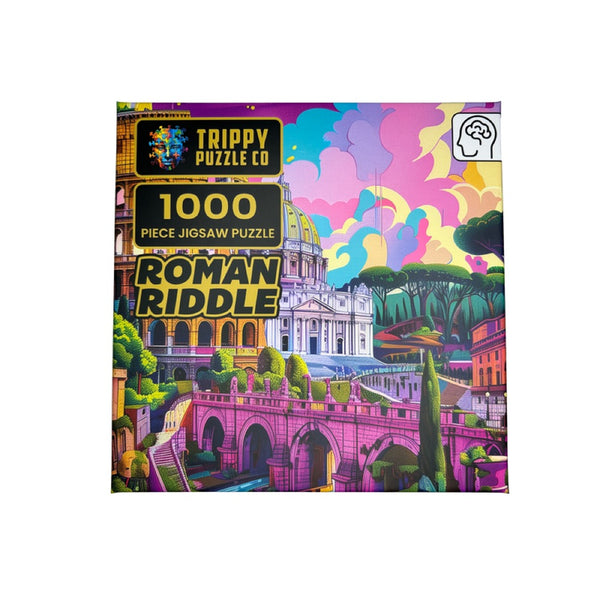 Trippy Puzzle Co Roman Riddle 1000pc Jigsaw Puzzle – Metro Hobbies