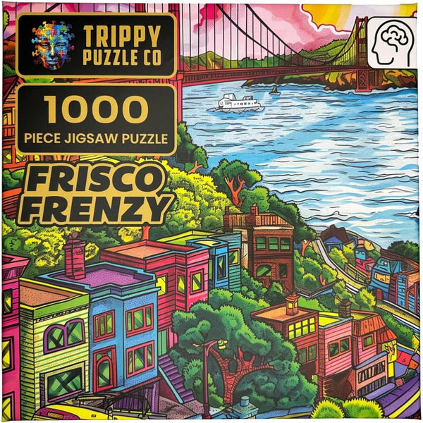 Trippy Puzzle Co Frisco Frenzy 1000pc Jigsaw Puzzle – Metro Hobbies