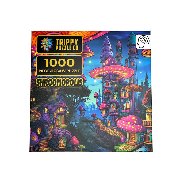 Trippy Puzzle Co Shroomopolis 1000pc Jigsaw Puzzle – Metro Hobbies