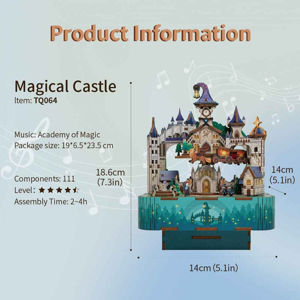 Tonecheer Magical Castle Music Box | Buy Online Now at Metro Hobbies ...