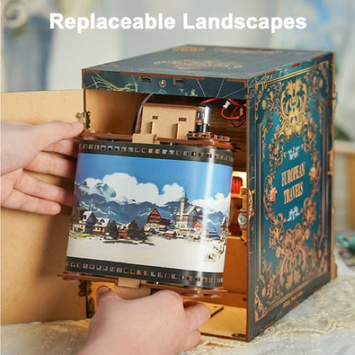 Tonecheer Infinity Train Cabin European Travels Booknook – Metro Hobbies