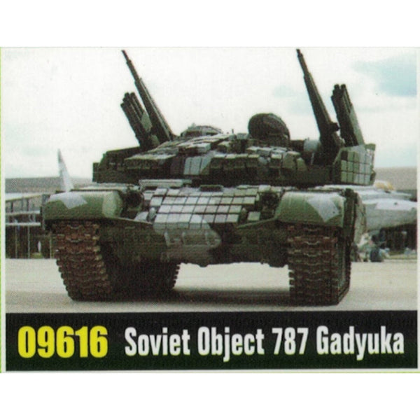 Trumpeter 09616 1/35 Soviet Object 787 Gadyuka – Metro Hobbies