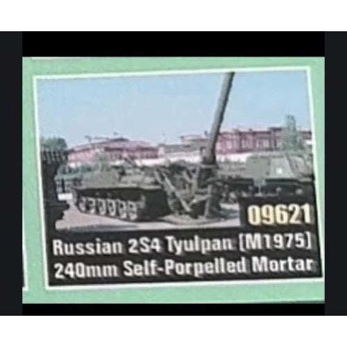Trumpeter 09621 1/35 Russian 2S4 Tyulpan 240mm Self-Propelled Mortar ...