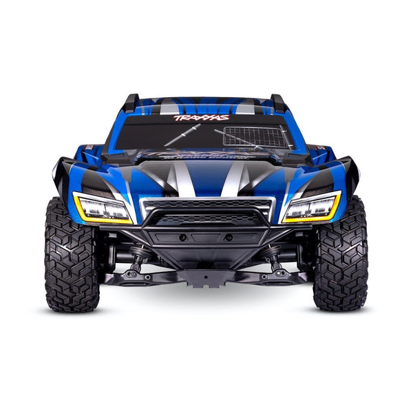 Traxxas Maxx Slash 4WD Electric Short Course RC Truck Blue 102076-4 ...