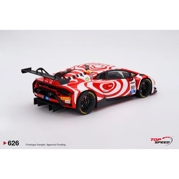 Topspeed 0626 1/18 Lamborghini Huracan GT3 EVO2 No.93 Wall Racing 2024 ...