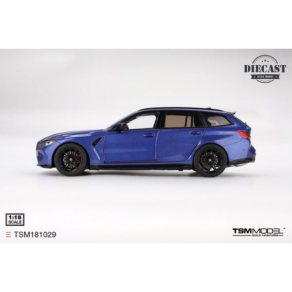 TSM Models TSM181029 1/18 BMW M3 Touring M Portimao Blue Metallic with ...